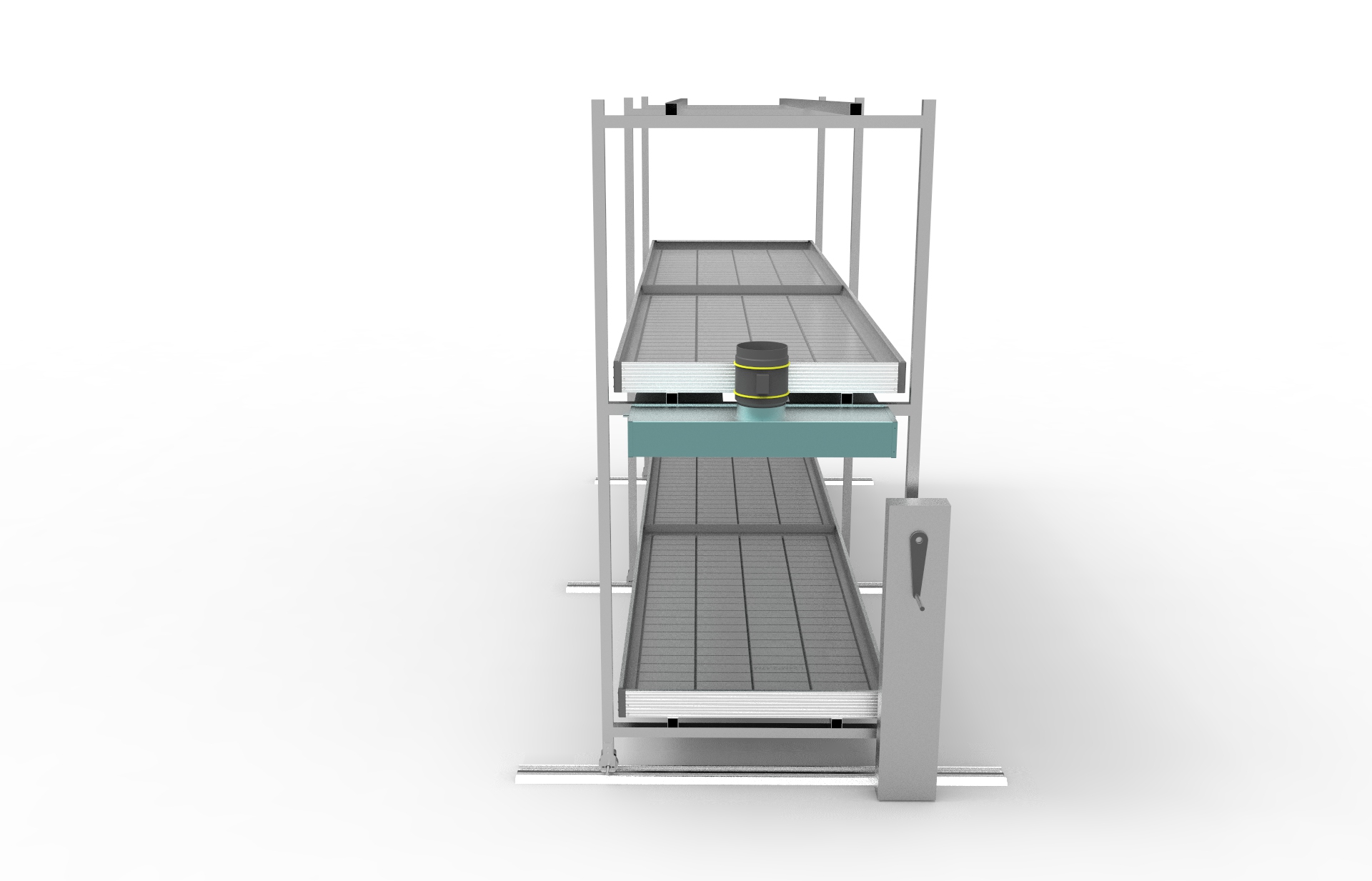 Hydroponic Mobile Grow Rack System_Thump Agri and Horti Tech (Shanghai ...