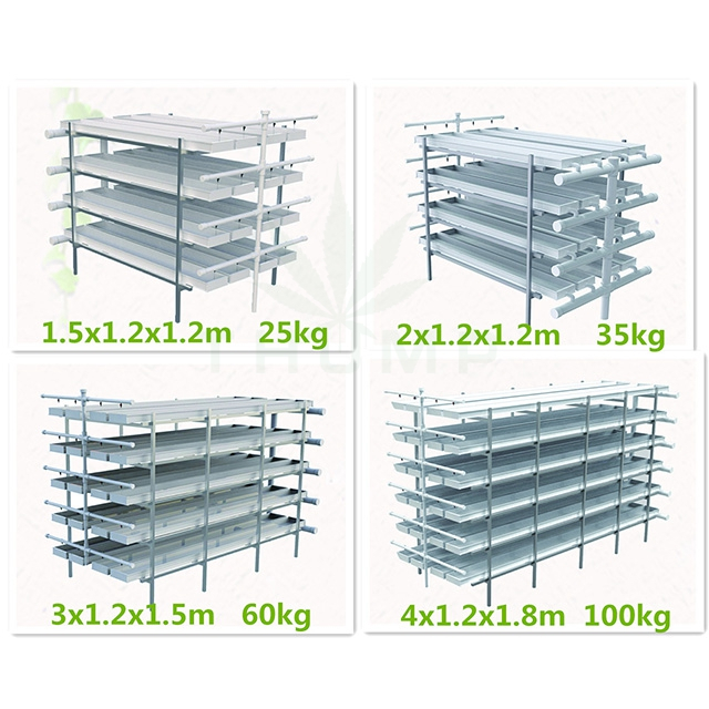 Hydroponic Barley Fodder Container System Growing Systems - Thump