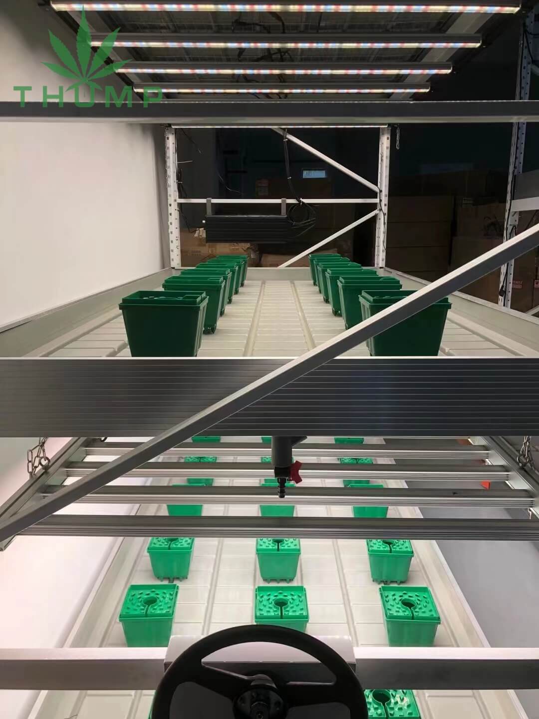 Hydroponic Mobile Grow Rack Systems for Sale - Thump Supplier